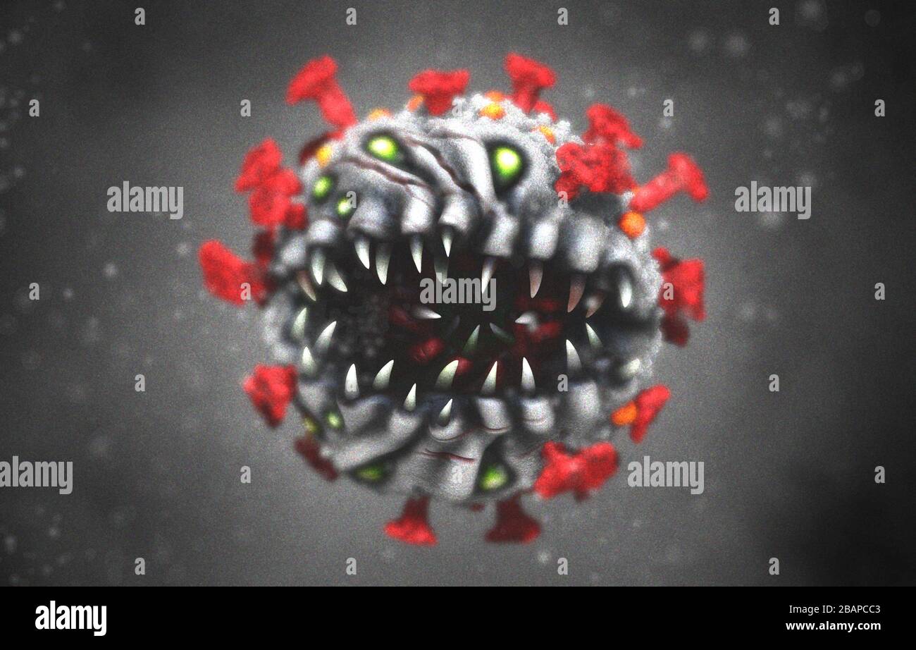 Corona monster hi-res stock photography and images - Alamy