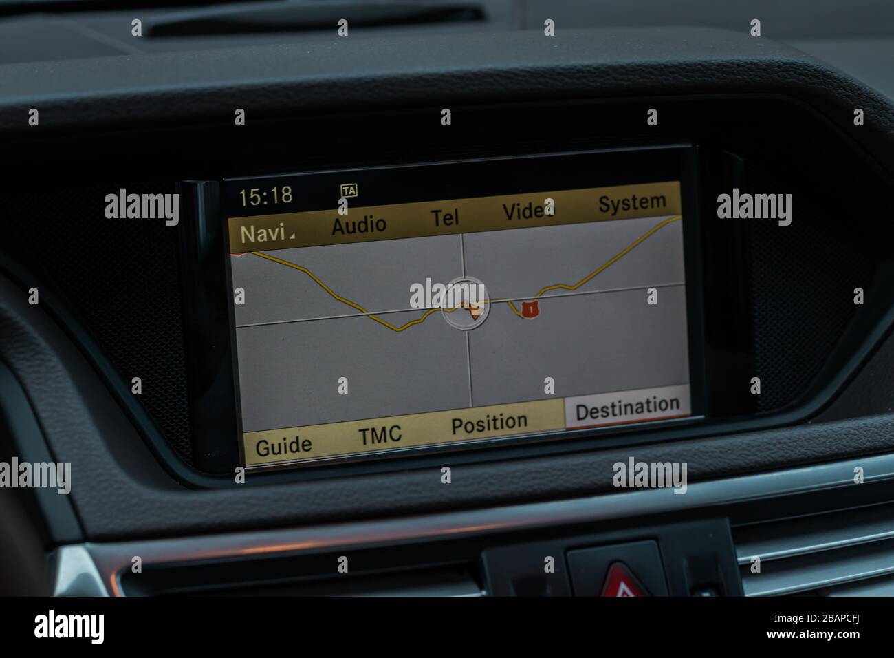 OEM navigation display unit inside dashboard,professional big display ...