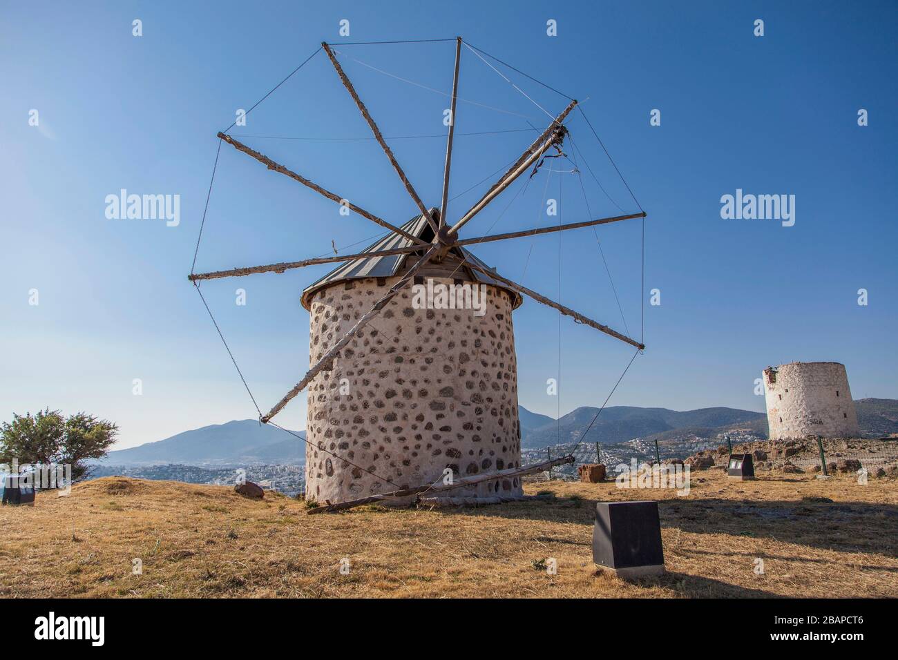 Ancient greek windmills hi-res stock photography and images - Alamy