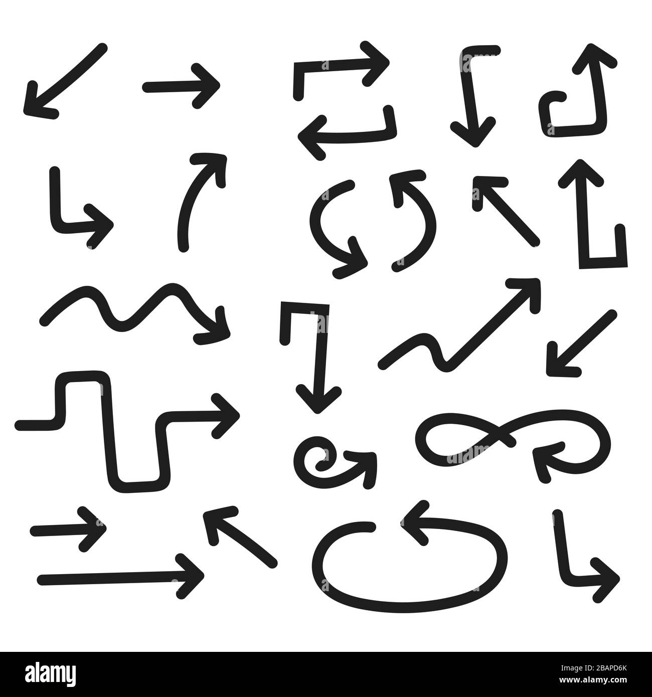 Simple arrows hi-res stock photography and images - Alamy