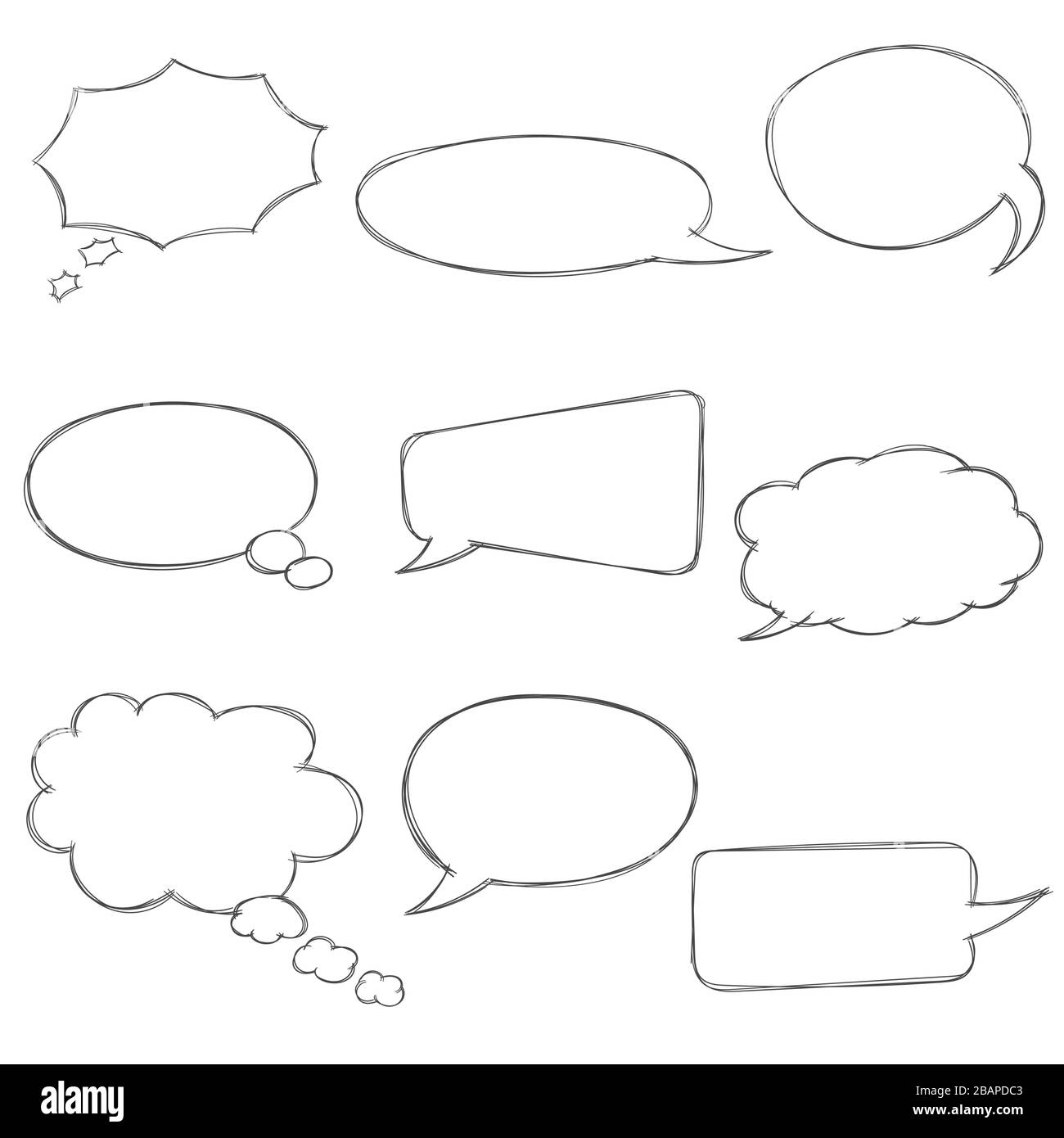 Speech bubbles icons set. Various shape Stock Vector Image & Art - Alamy Speech bubbles icons set. Various shape Stock Vector Image & Art - Alamy