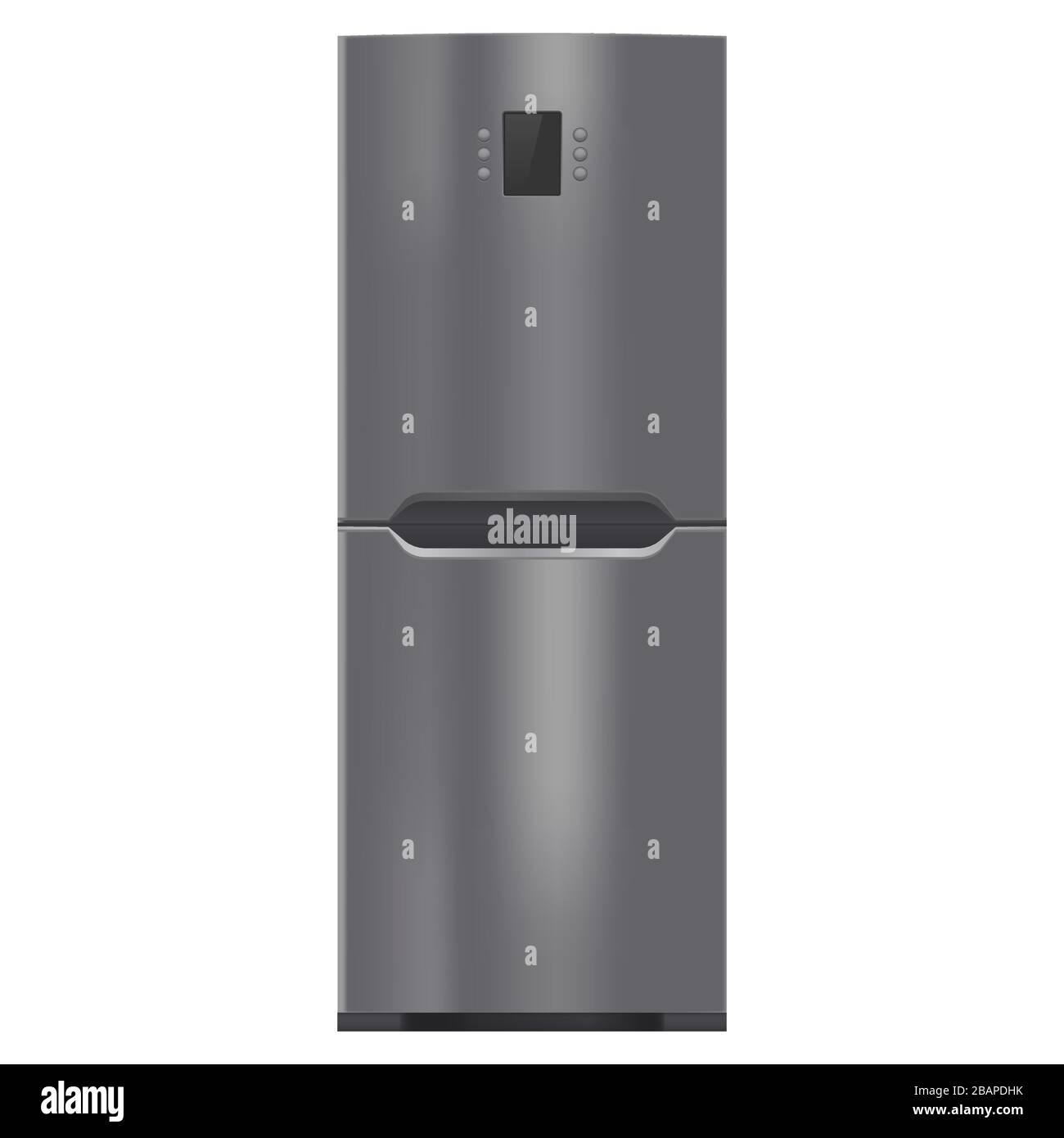 Refrigerator. Vector 3d illustration isolated on white background Stock ...