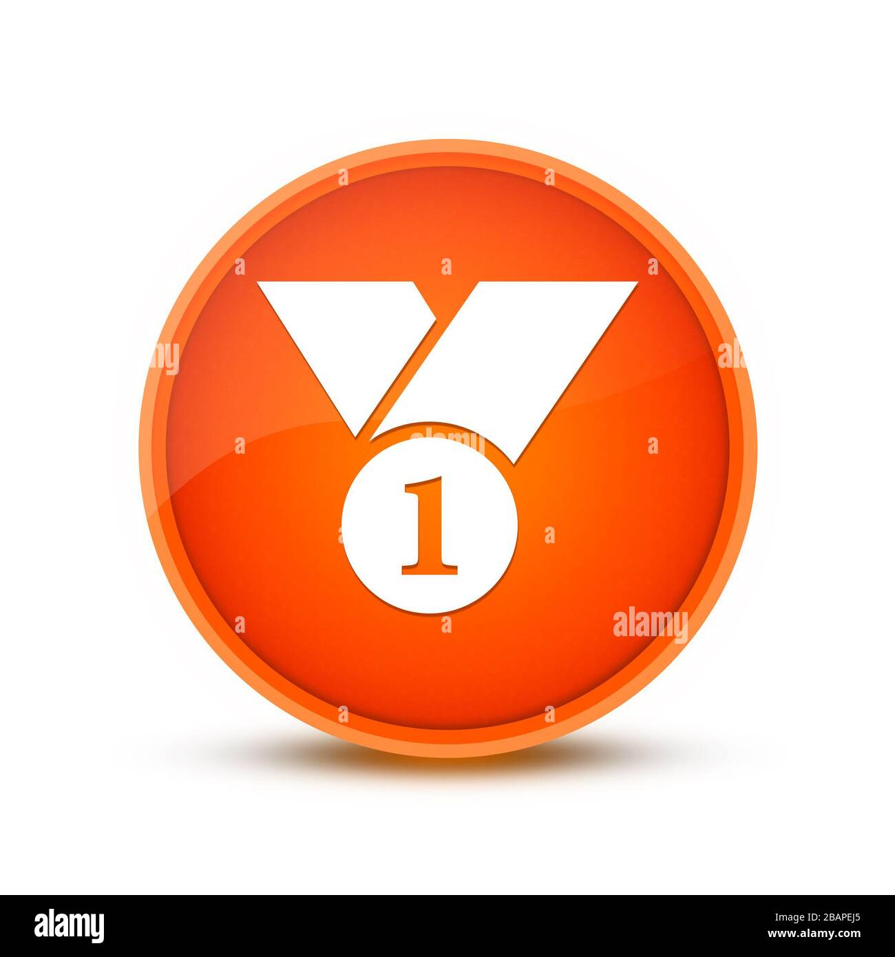 Number one orange round hi-res stock photography and images - Alamy