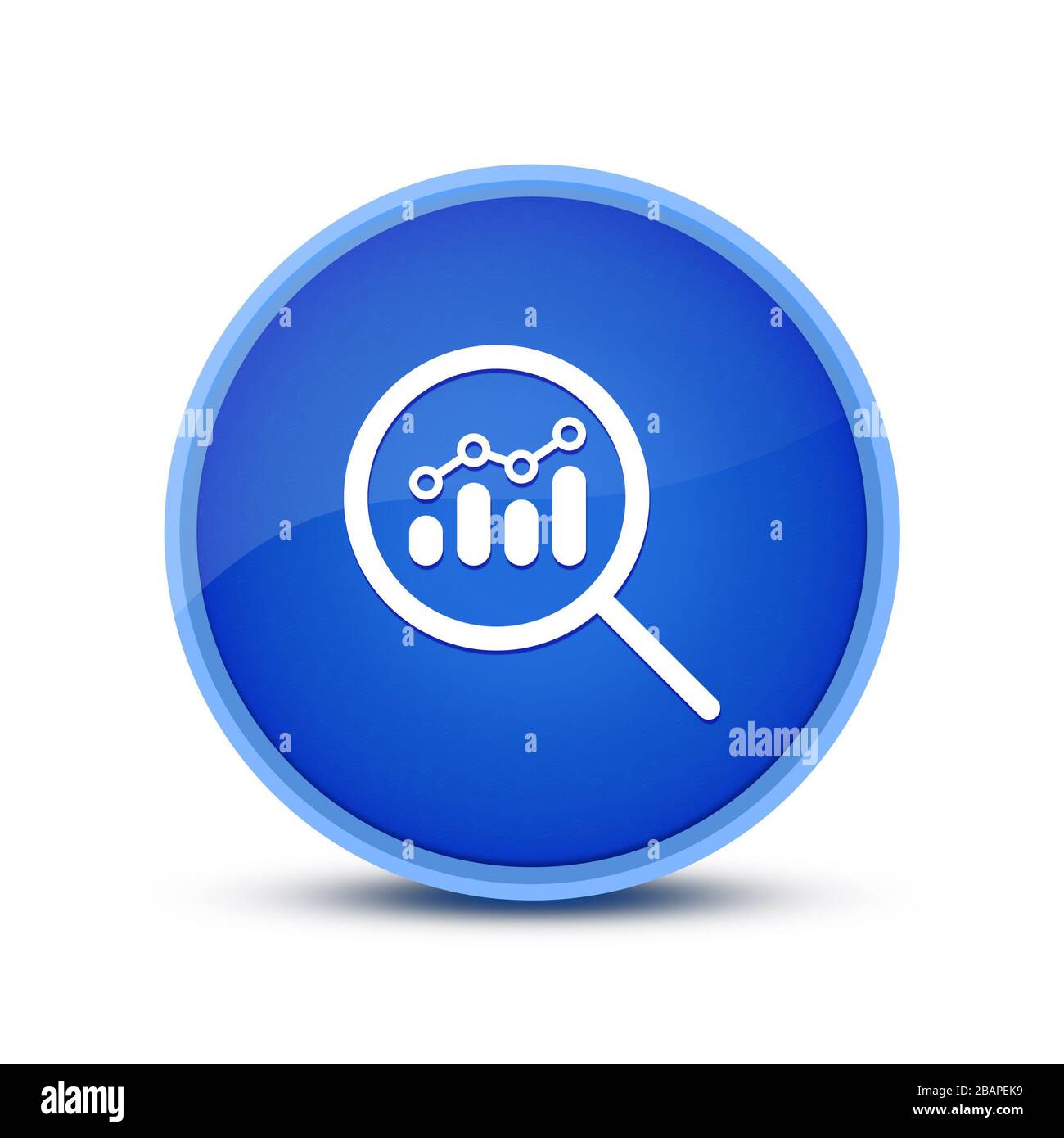 Blue View Button Icon