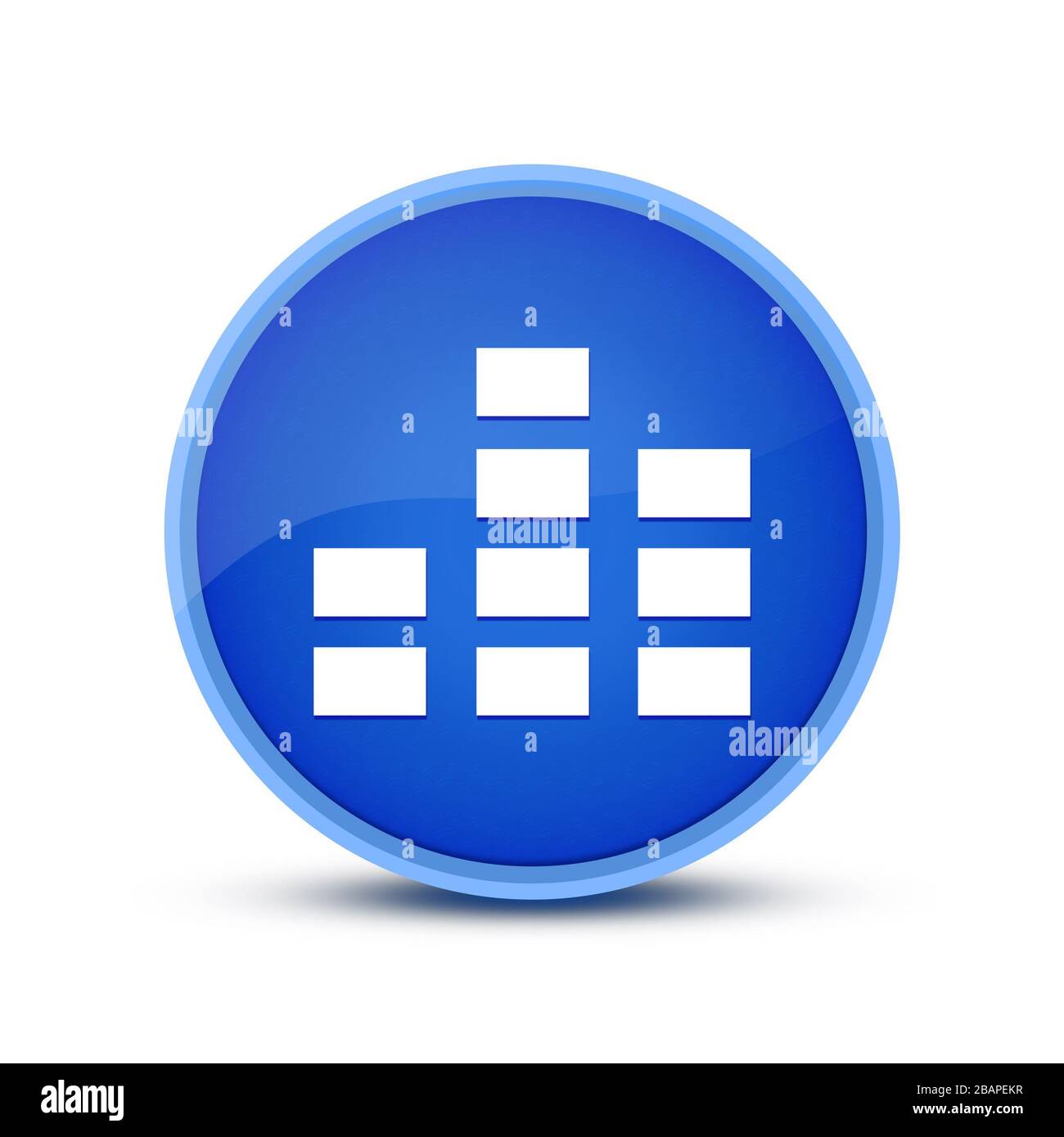 Blue sign calculator symbol icon Cut Out Stock Images & Pictures - Alamy