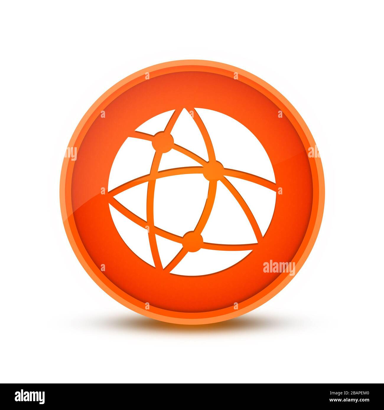 Global connect round hi-res stock photography and images - Alamy