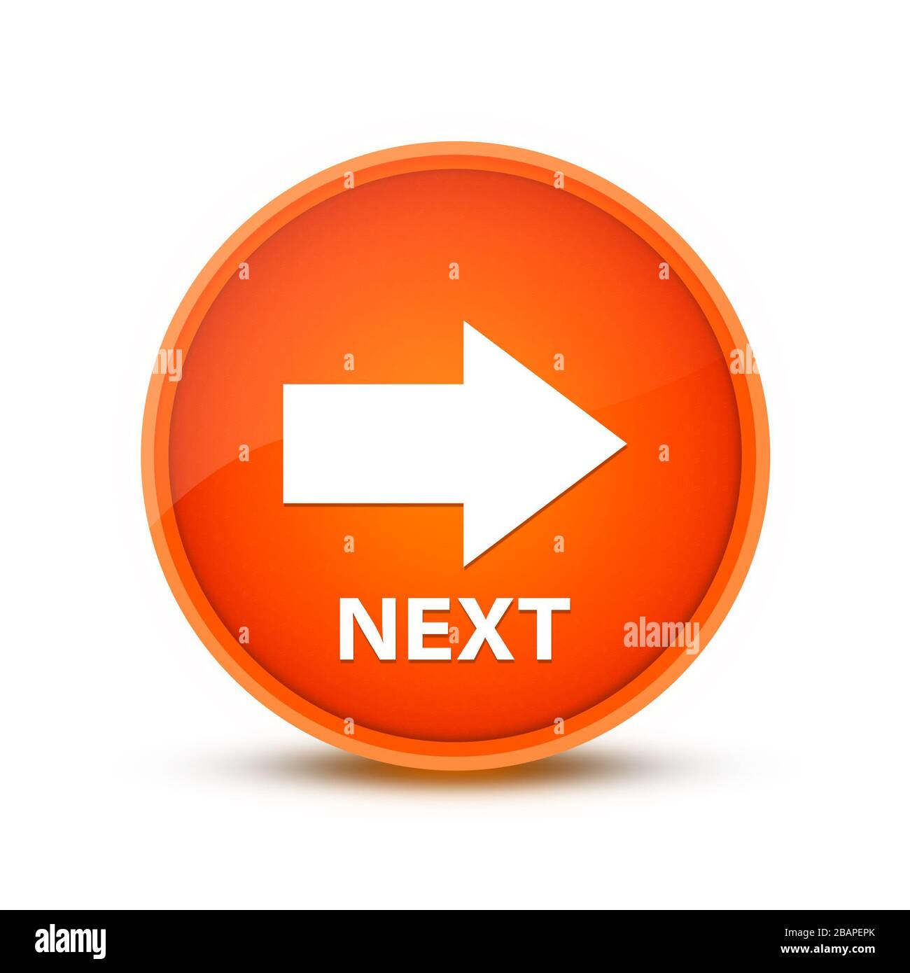 Next Button Orange