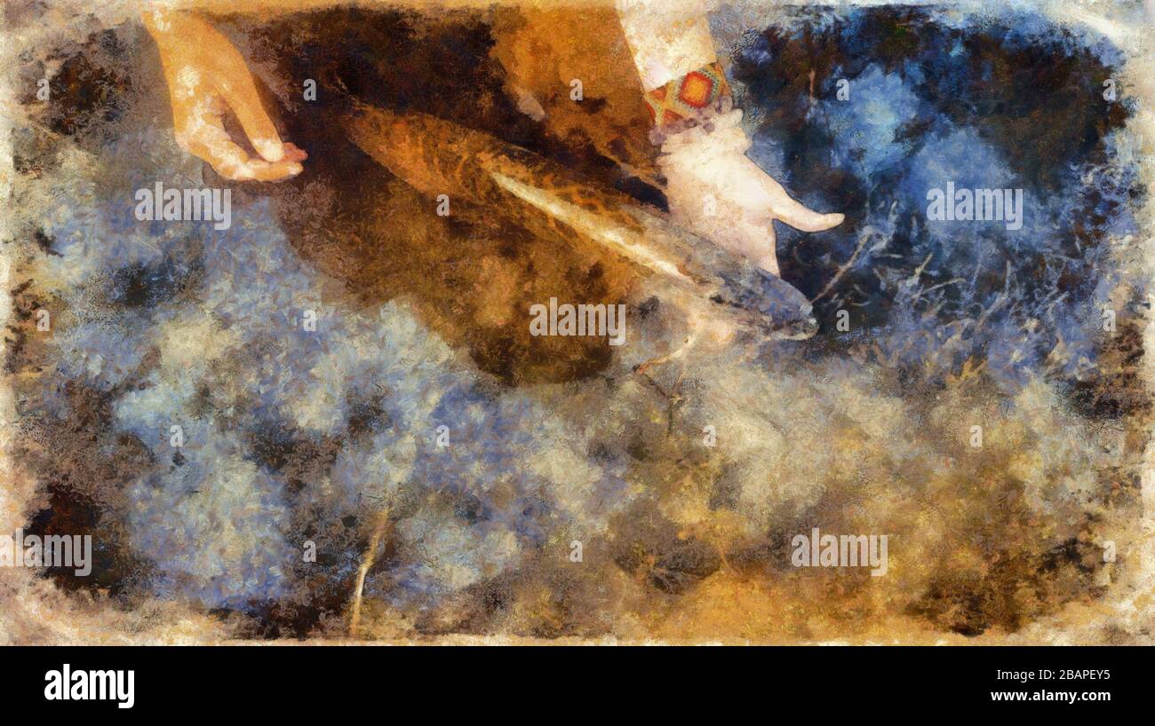 Fisherman holding northern pike hi-res stock photography and images - Alamy