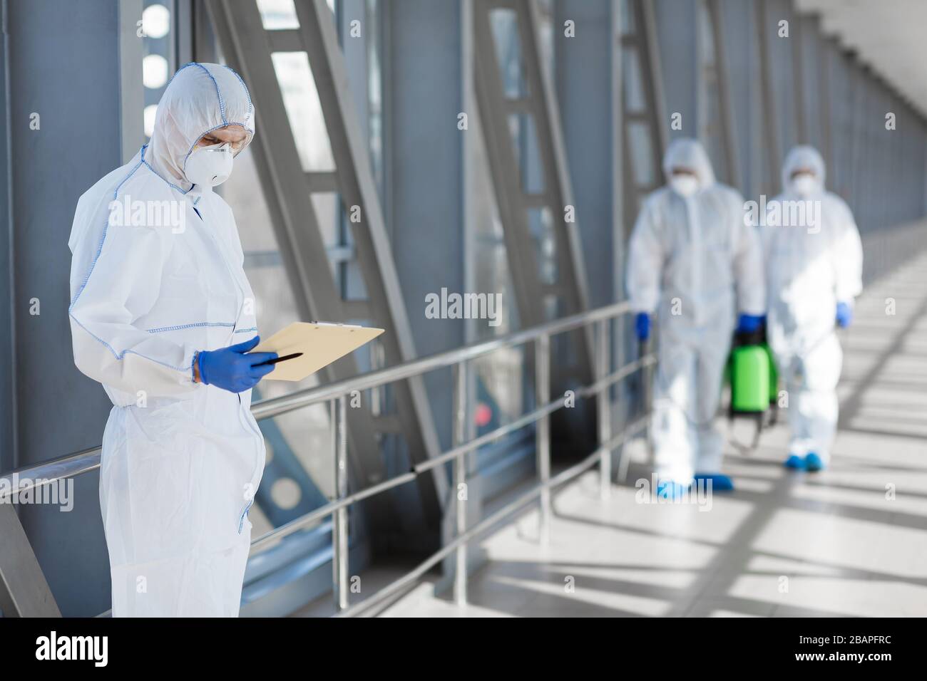 Infection prevention and control team hi-res stock photography and ...