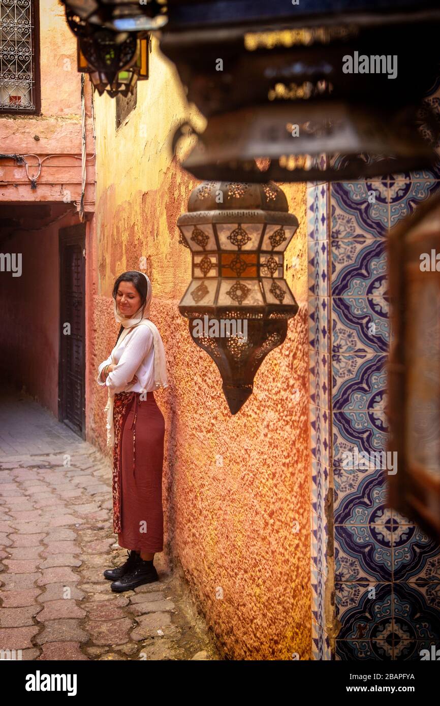 Young marocco moroccan hi-res stock photography and images - Alamy