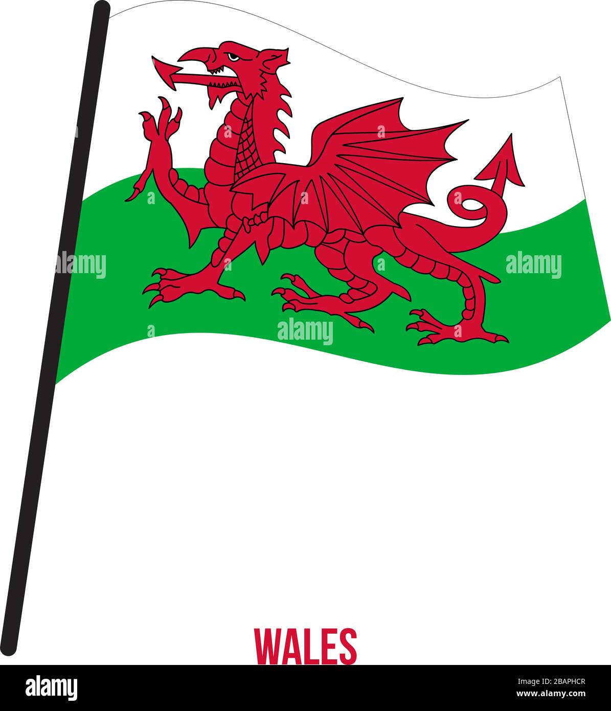 With the wales flag hi-res stock photography and images - Alamy