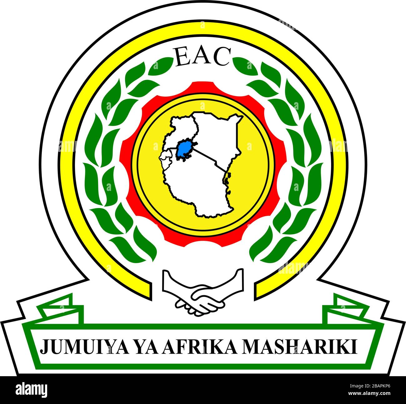 East african community emblem Stock Vector Images - Alamy