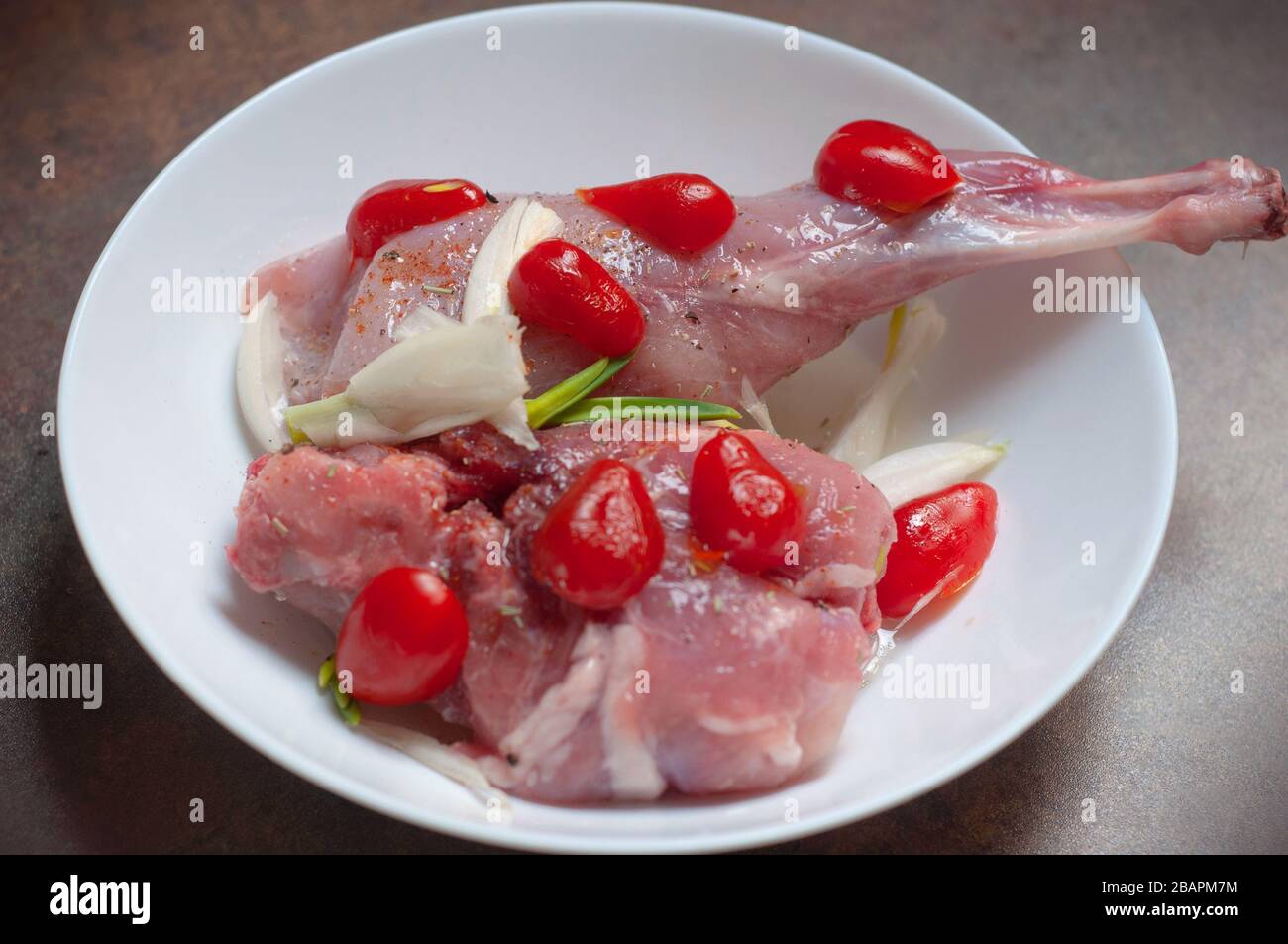 House made rabbit meat hi-res stock photography and images - Alamy