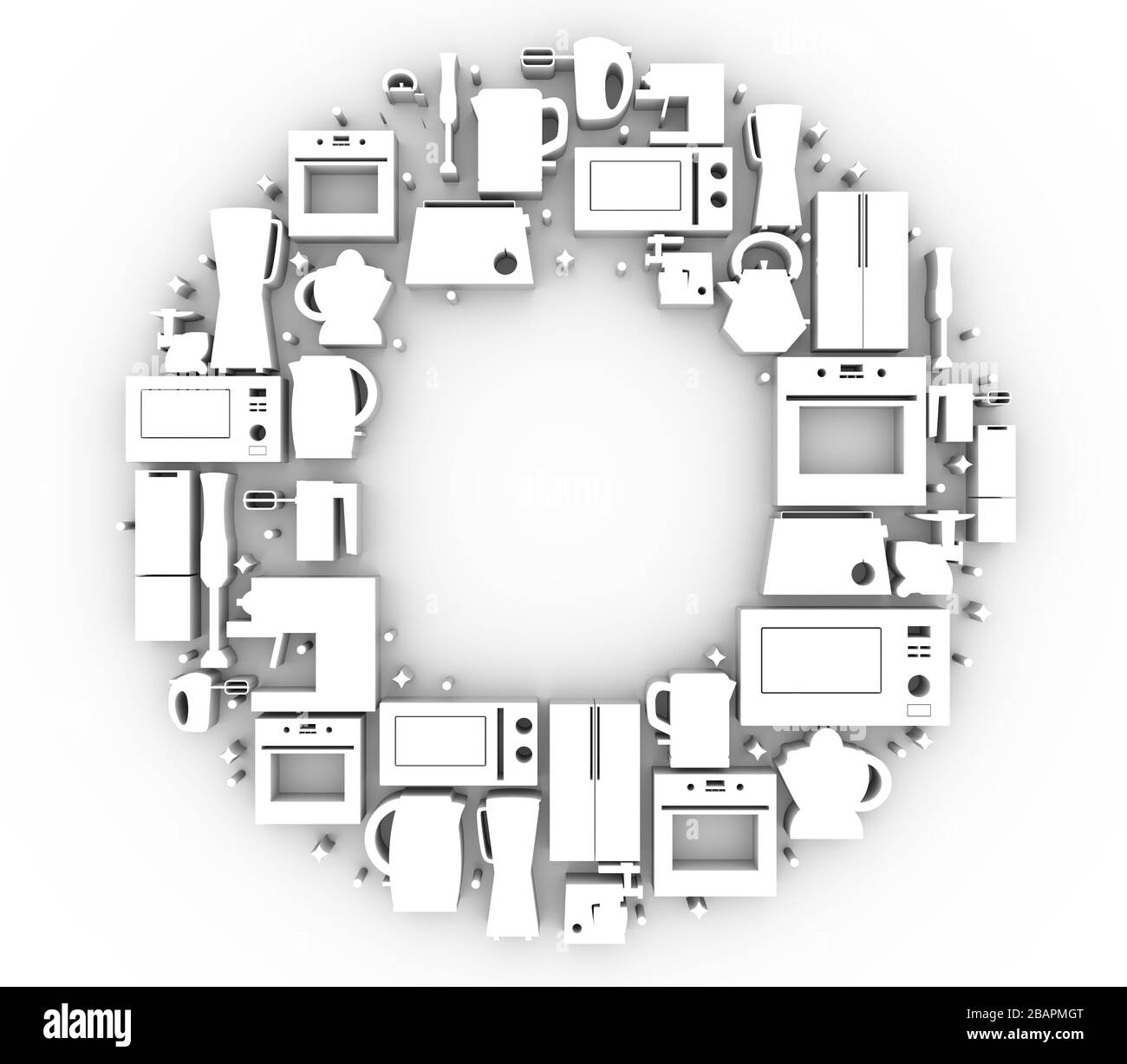 Domestic electric machines Stock Photo - Alamy