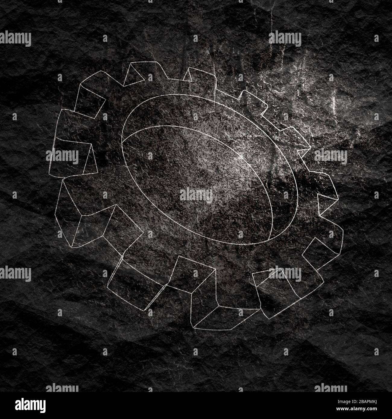 3d cog wheel Stock Photo - Alamy