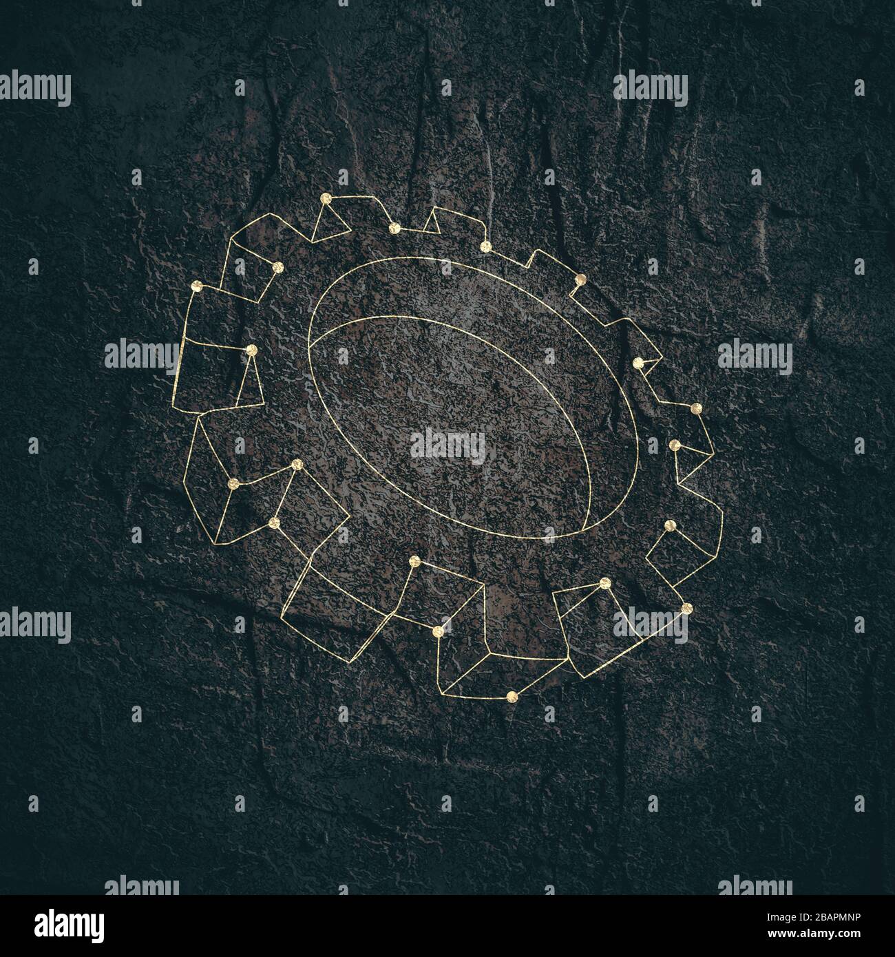 3d cog wheel Stock Photo - Alamy