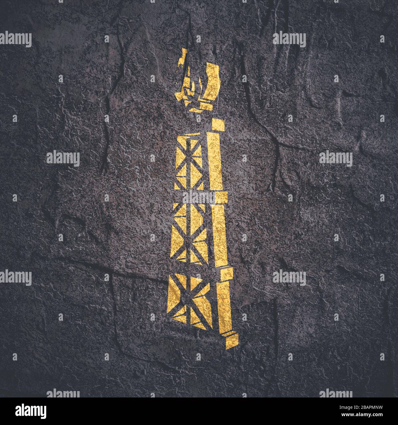 Gas tower icon Stock Photo - Alamy
