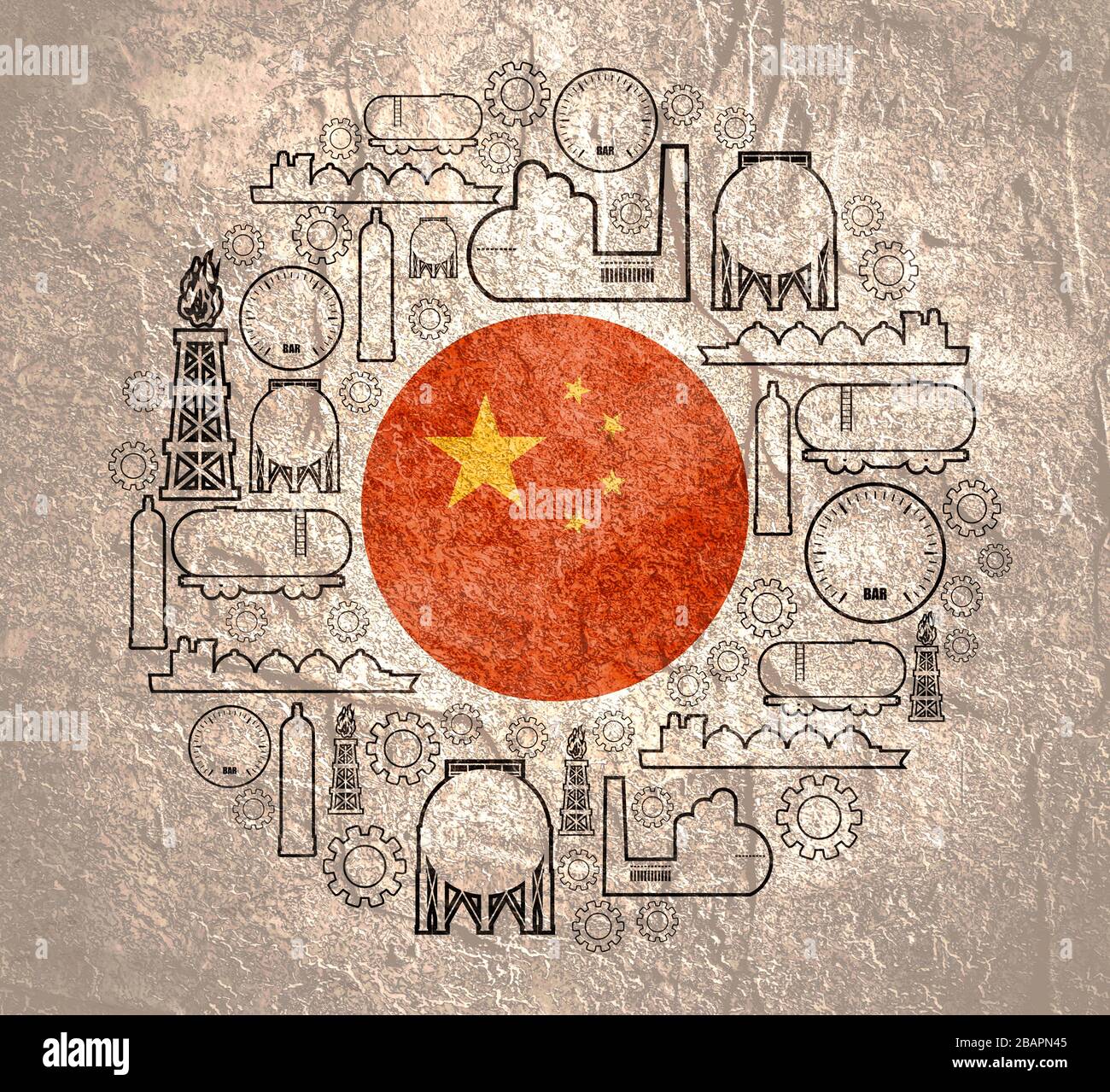 Energy and Power icons Stock Photo - Alamy