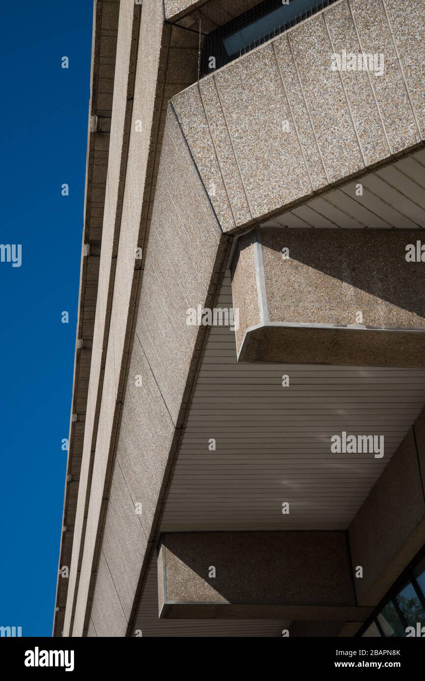 Corner Concrete Overhang Detail John Clavering The National Archives ...
