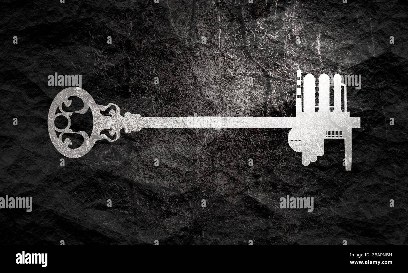 Concept of a key Stock Photo - Alamy