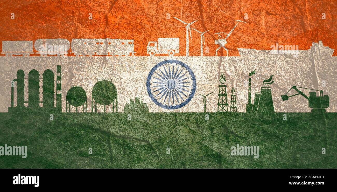 Industrial header banner Stock Photo - Alamy