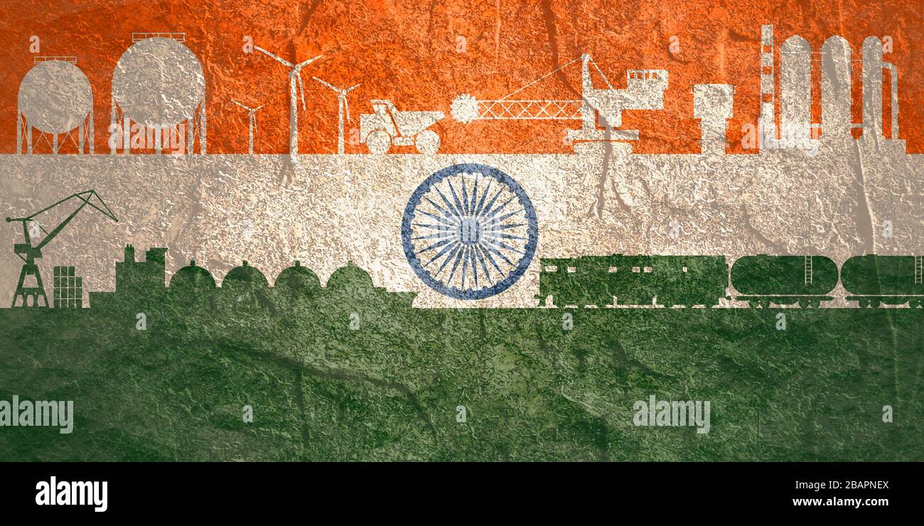 Industrial header banner Stock Photo - Alamy