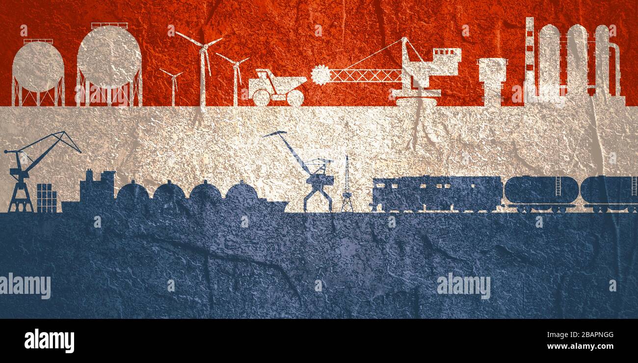 Industrial header banner Stock Photo - Alamy