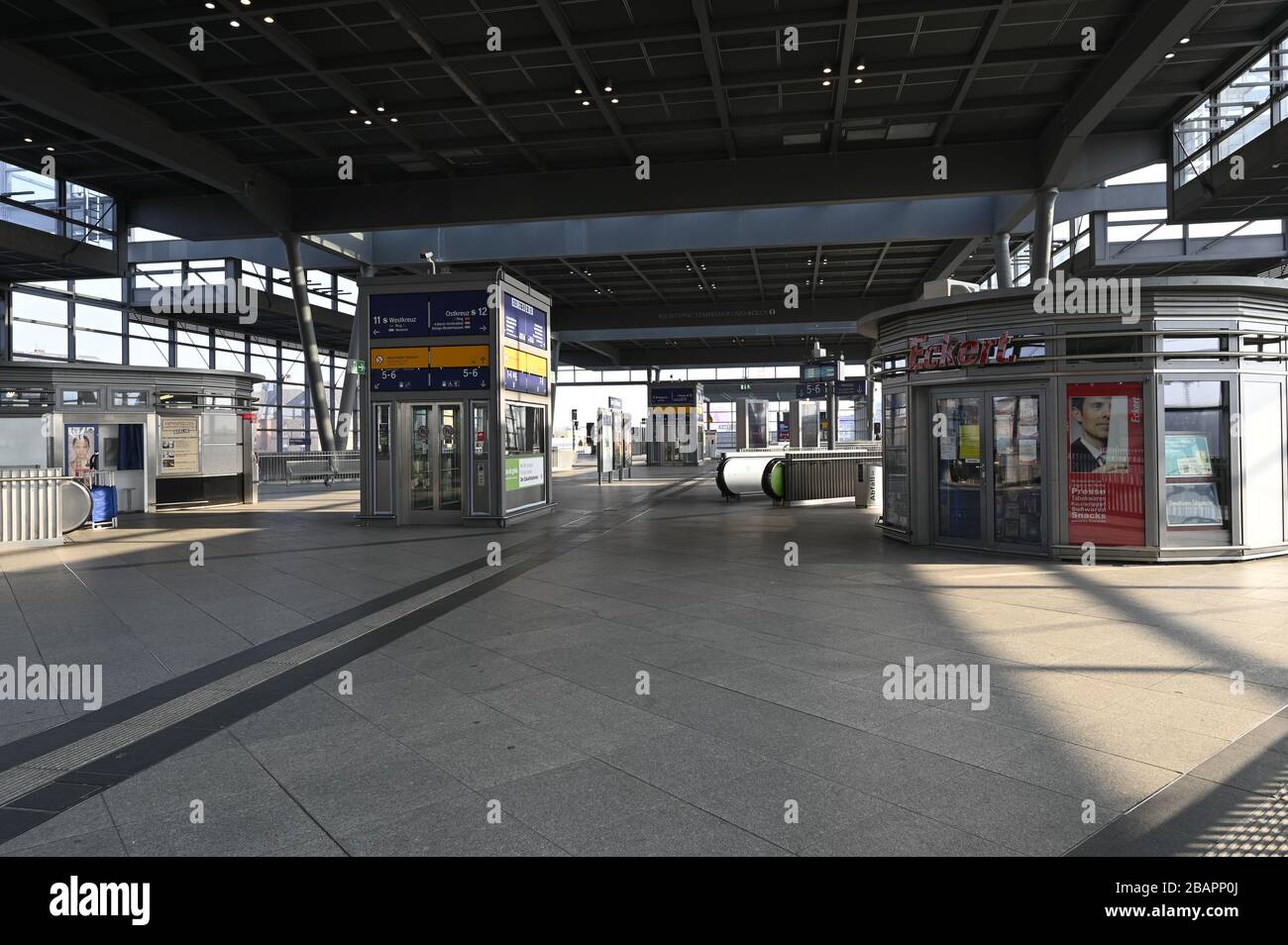Berlin Is A Quiet City During The COVID-19 Lockdown Stock Photo - Alamy