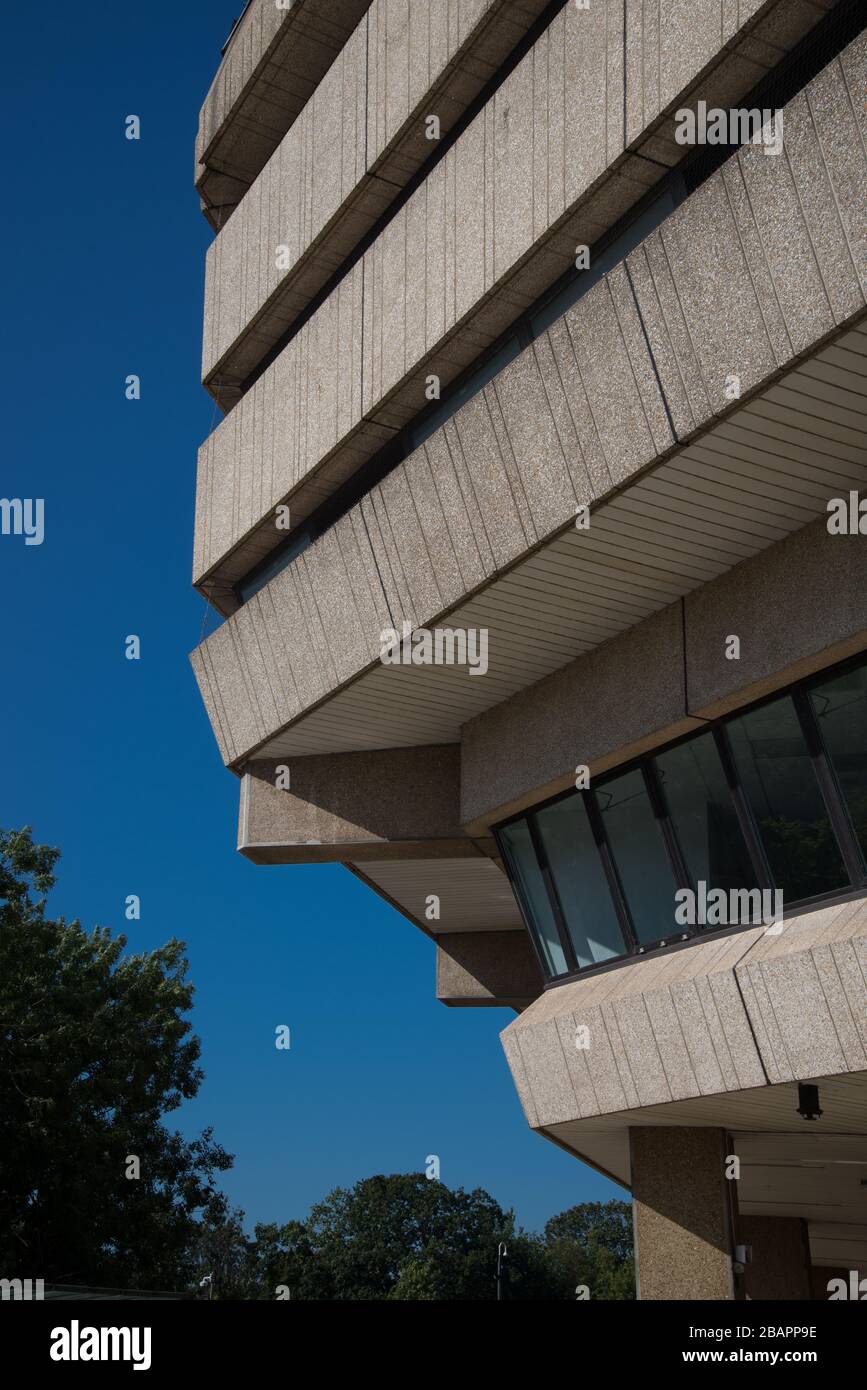 Corner Concrete Overhang Detail John Clavering The National Archives ...