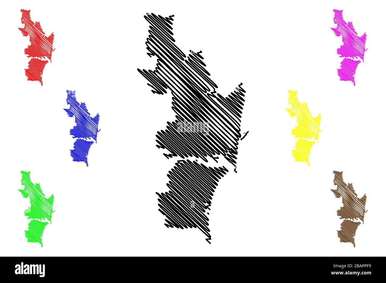 Mackay City, Queensland (Commonwealth of Australia, Australia city) map ...