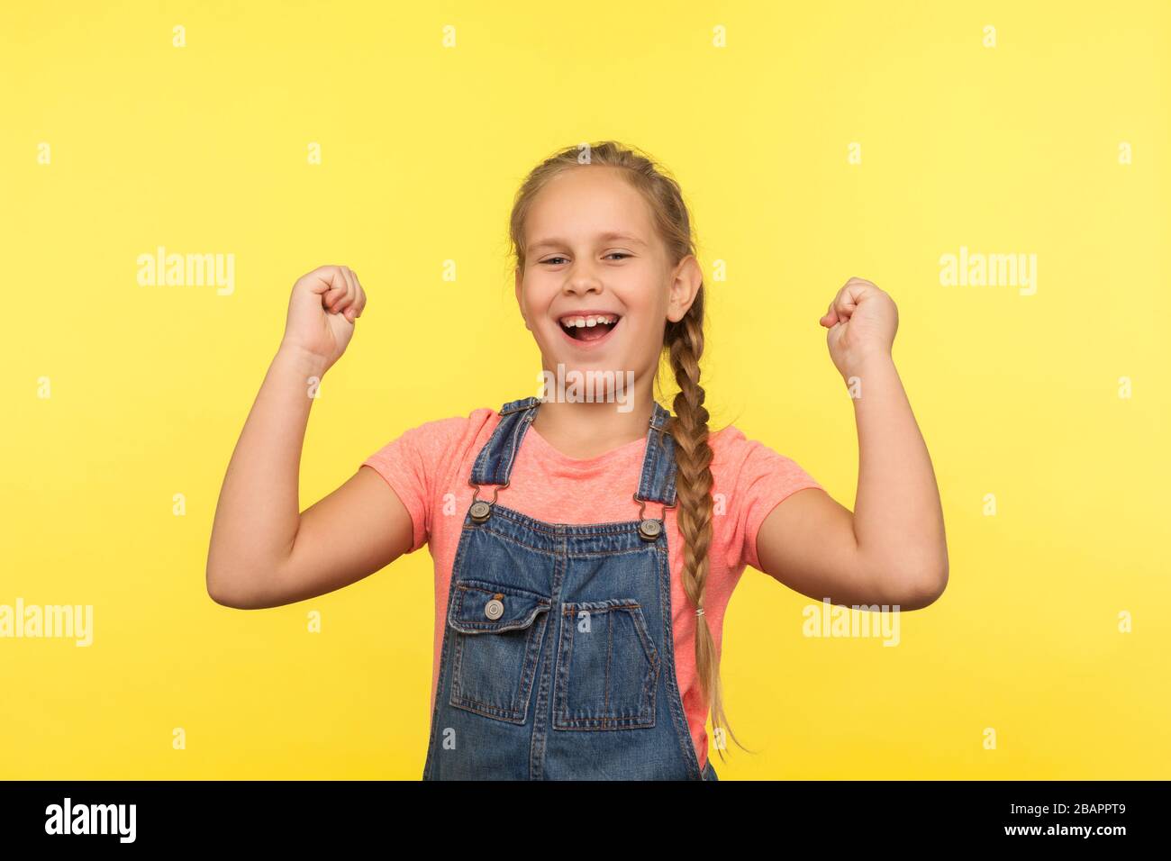 Overjoyed kid hi-res stock photography and images - Alamy