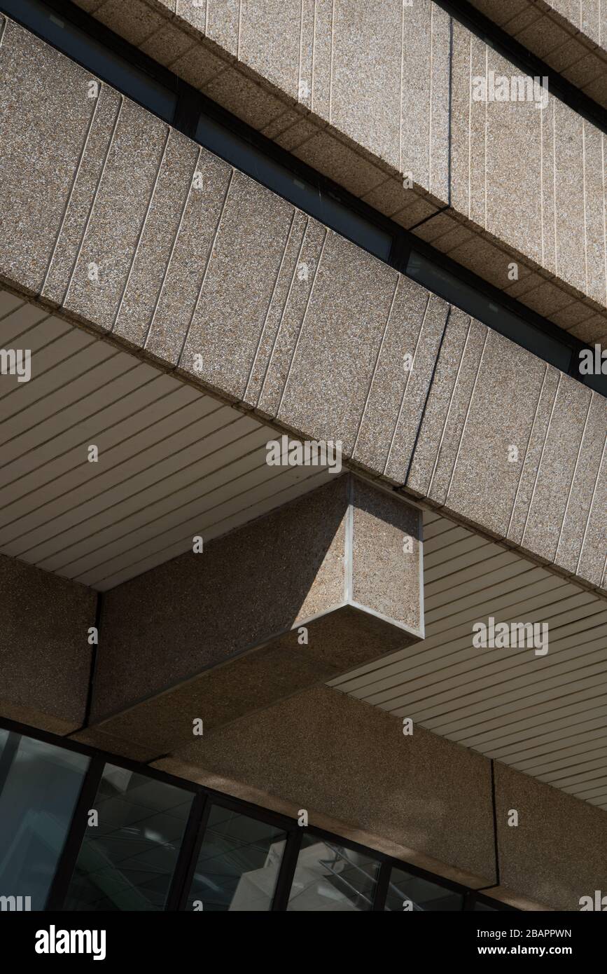Corner Concrete Overhang Detail John Clavering The National Archives ...