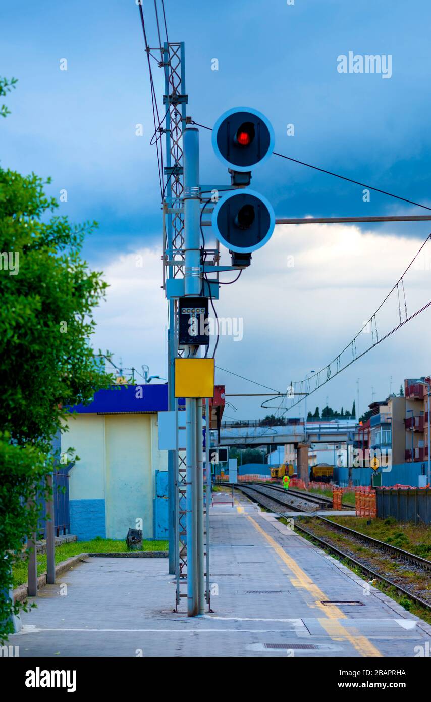 Semaphore and barrier hi-res stock photography and images - Alamy