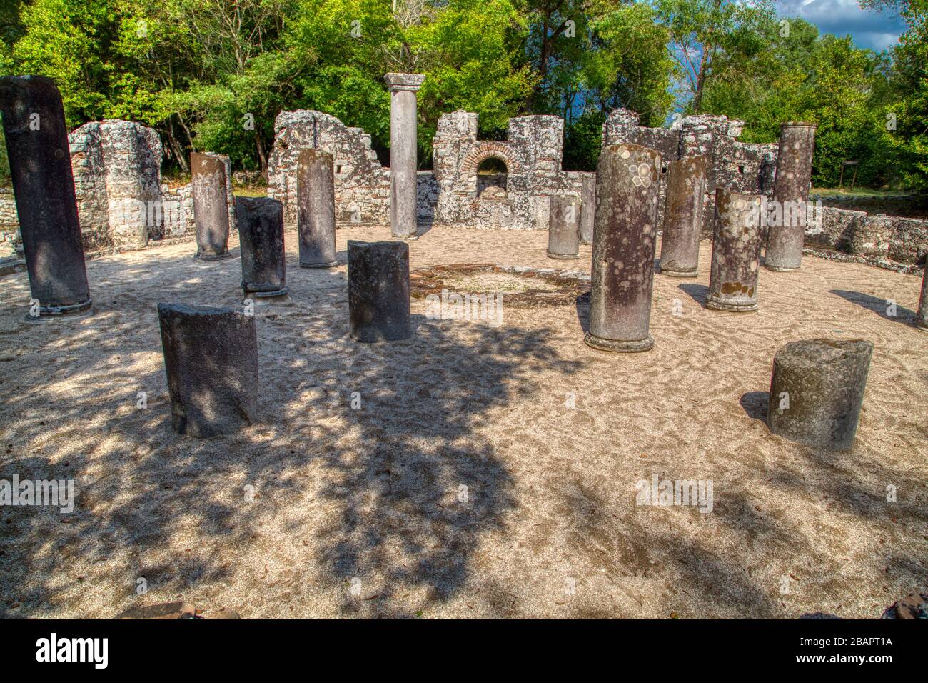 Butrint is the Albania's major archaeological centers and is protected ...