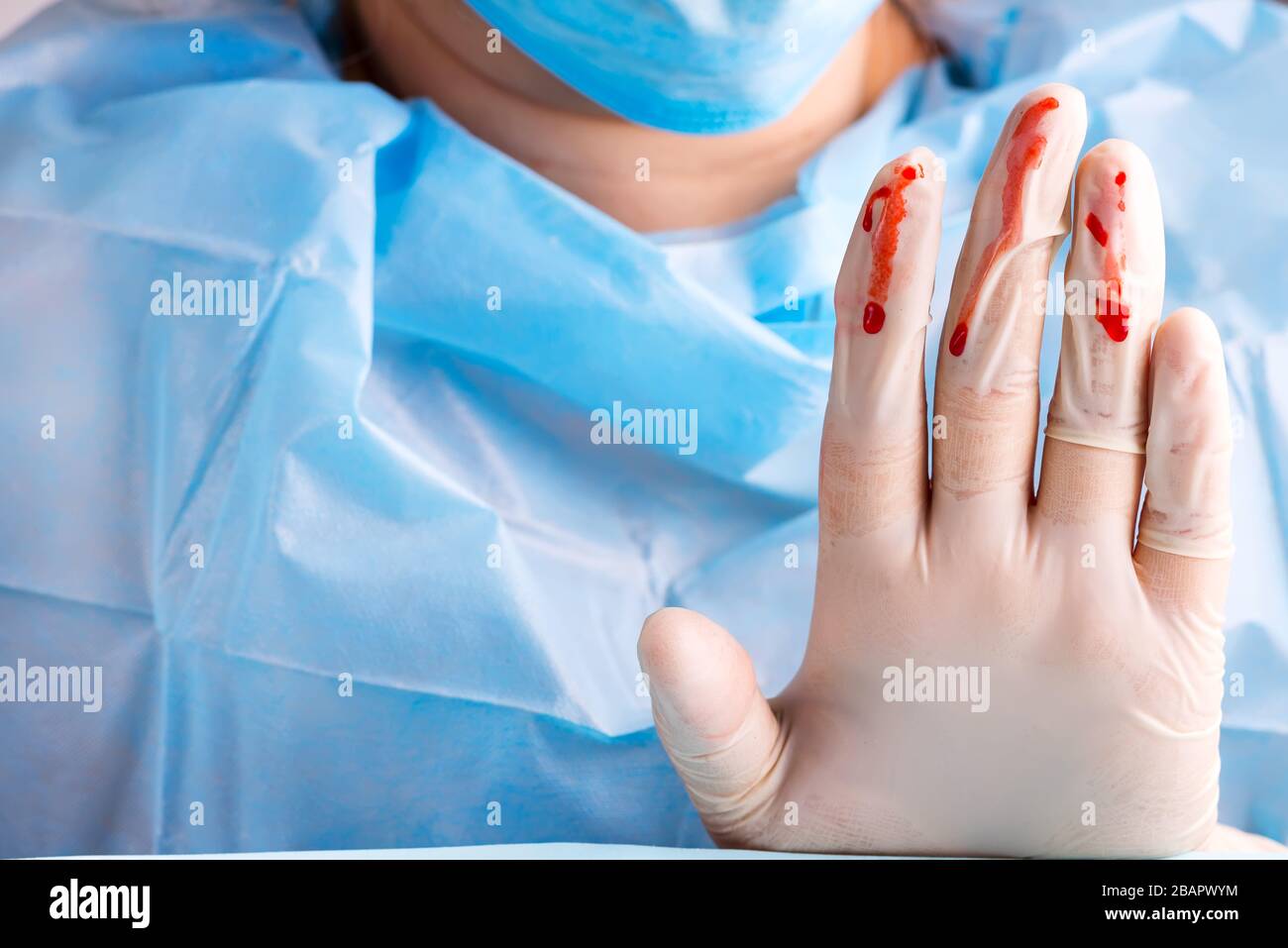 Bloody surgical equipment hi-res stock photography and images - Alamy