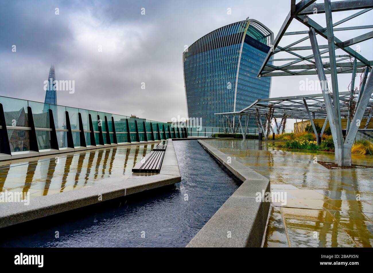 120 Fenchurch and Roof Garden - City of London Stock Photo - Alamy