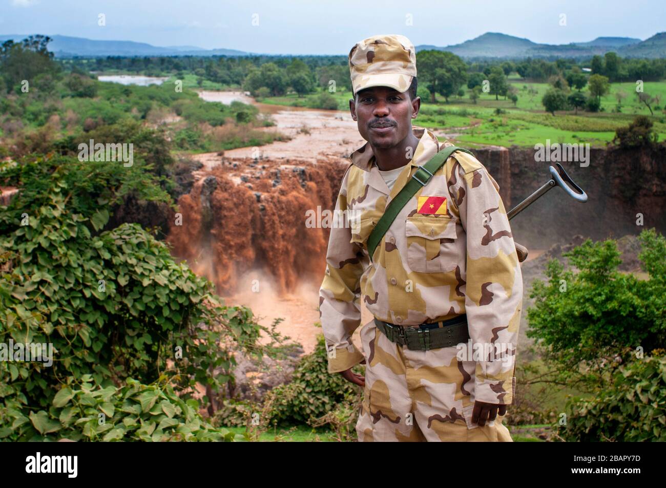 Tis Issat Or Tissisat. The Blue Nile Falls is a waterfall on the Blue ...
