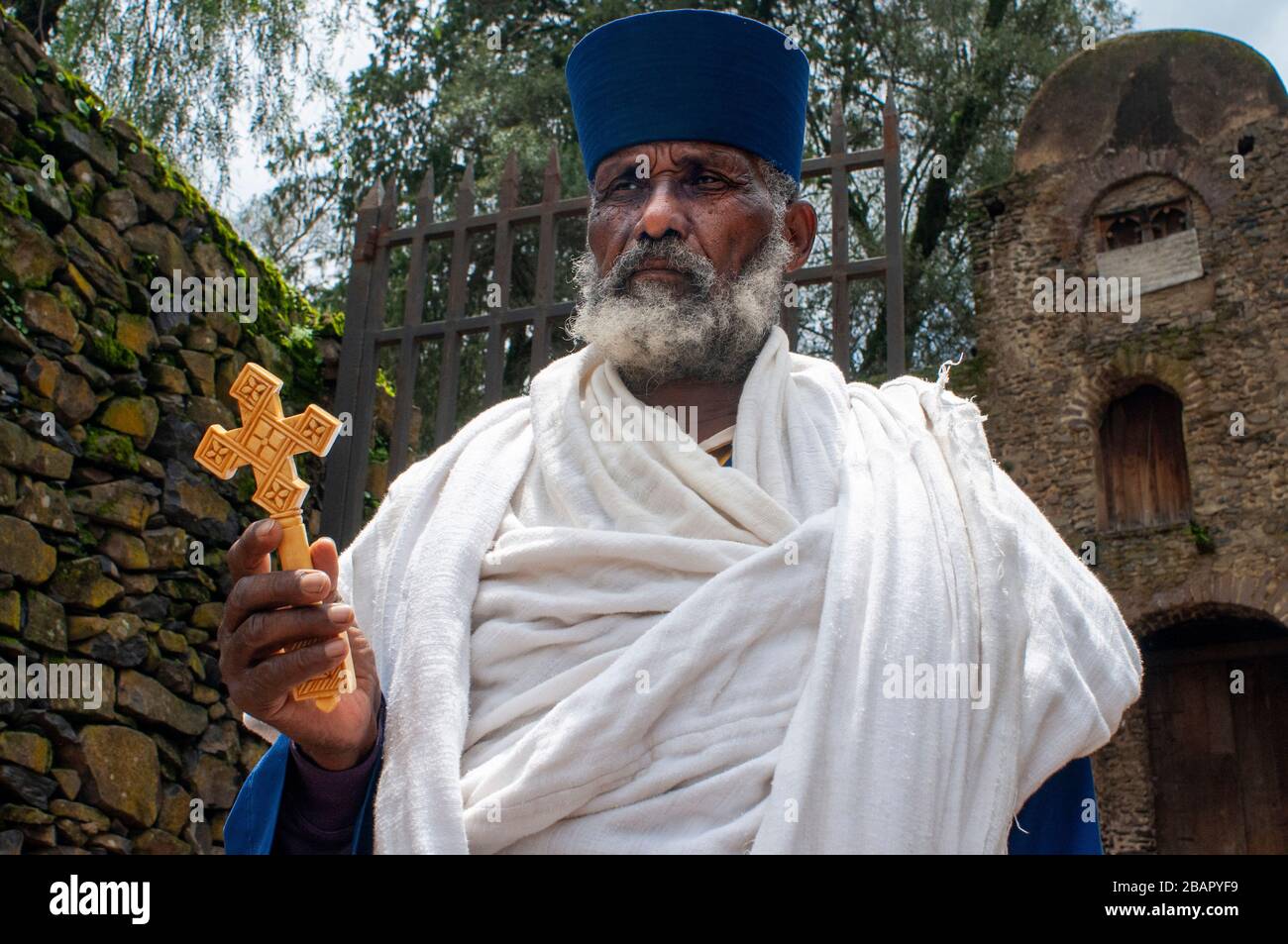 Debre Berhan Selassie church or Trinity and Mountain Light in Gondar ...