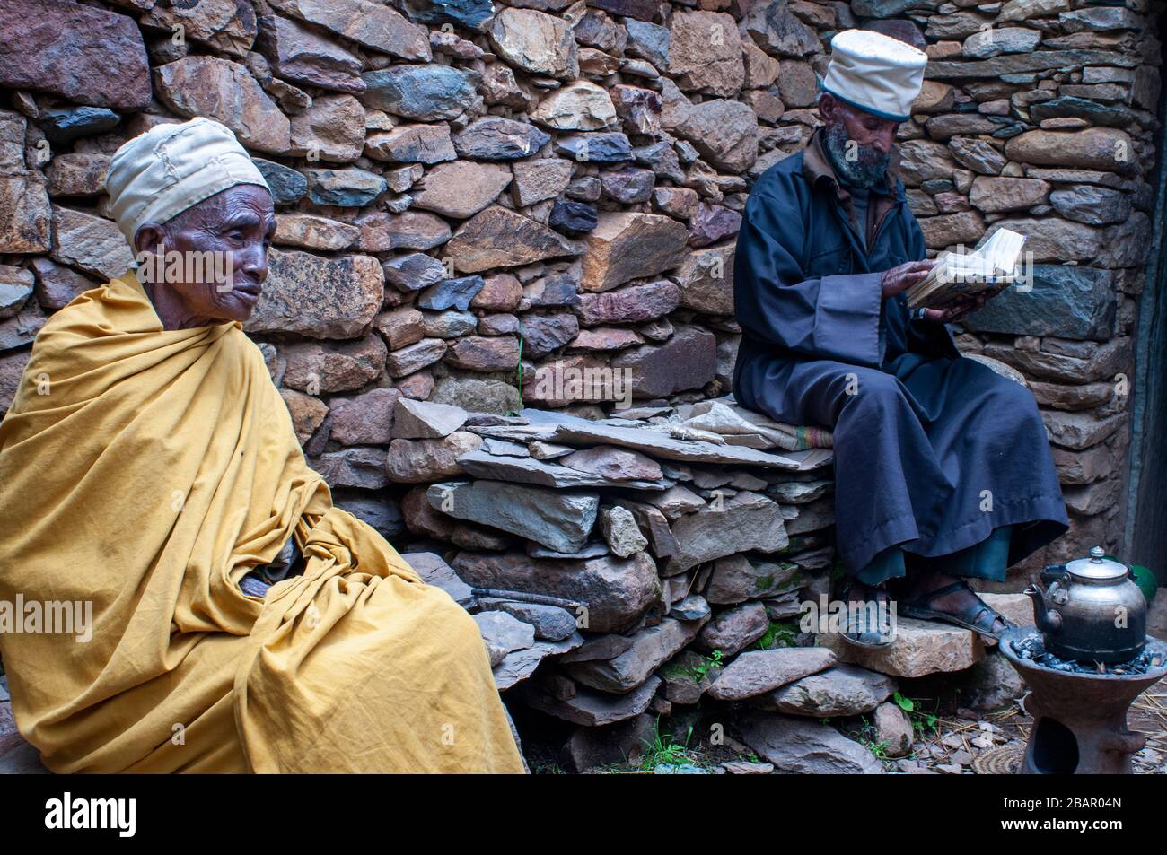 Traditional stone houses of the tigray hi-res stock photography and ...
