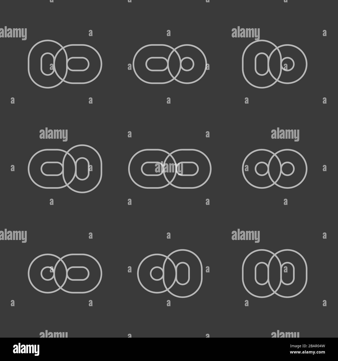 Endless loop shape, nine isolated logo symbols Stock Vector Image & Art ... Endless loop shape, nine isolated logo symbols Stock Vector Image & Art ...