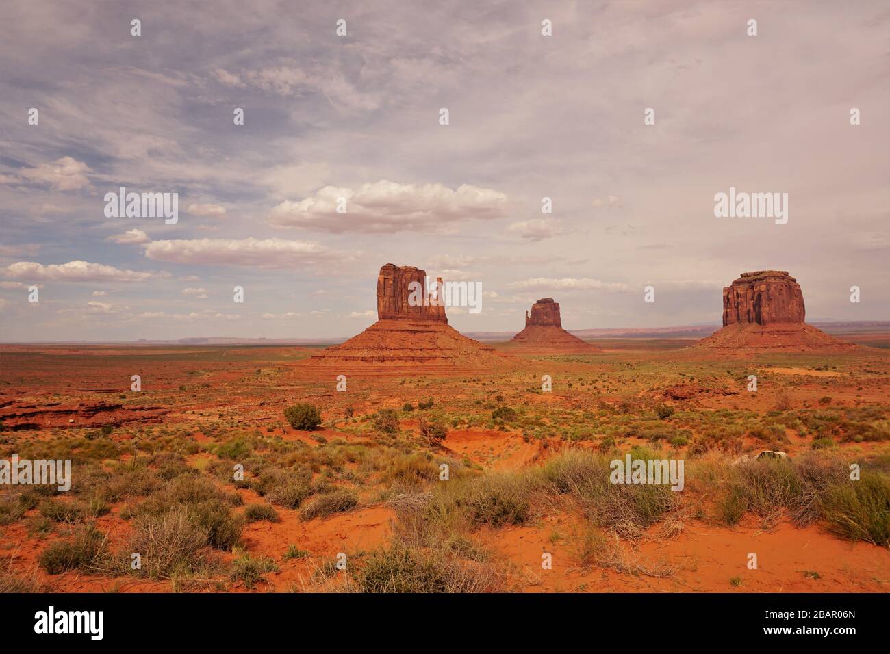 Panorama of Moment Valley Arizona Stock Photo - Alamy