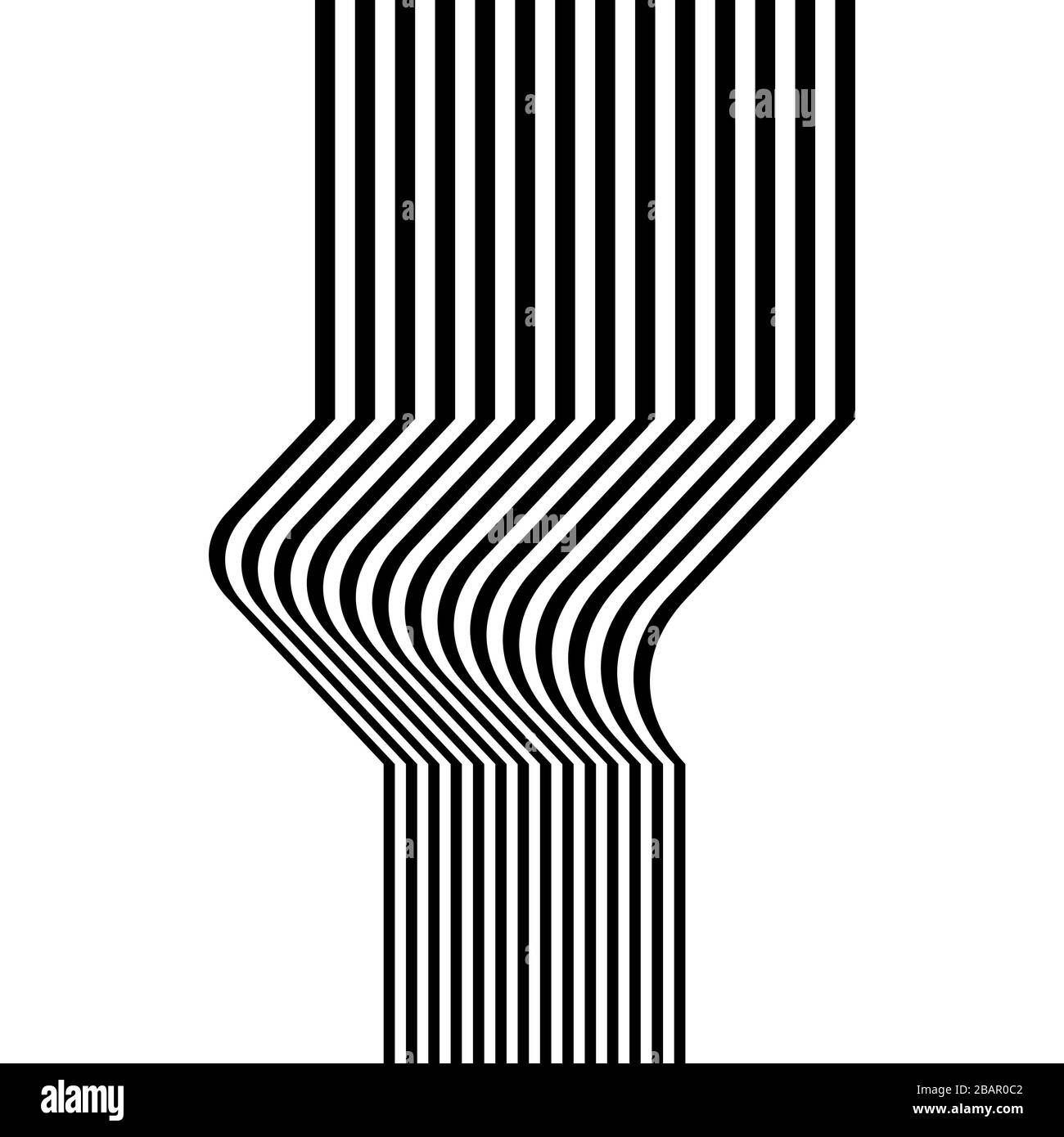 White vertical stripes line Black and White Stock Photos & Images - Alamy