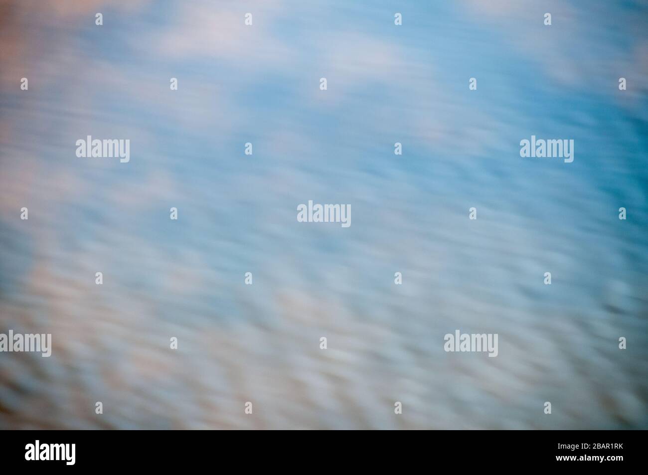 Water Ripples with Sky Reflection in Lake Pond Stock Photo - Alamy