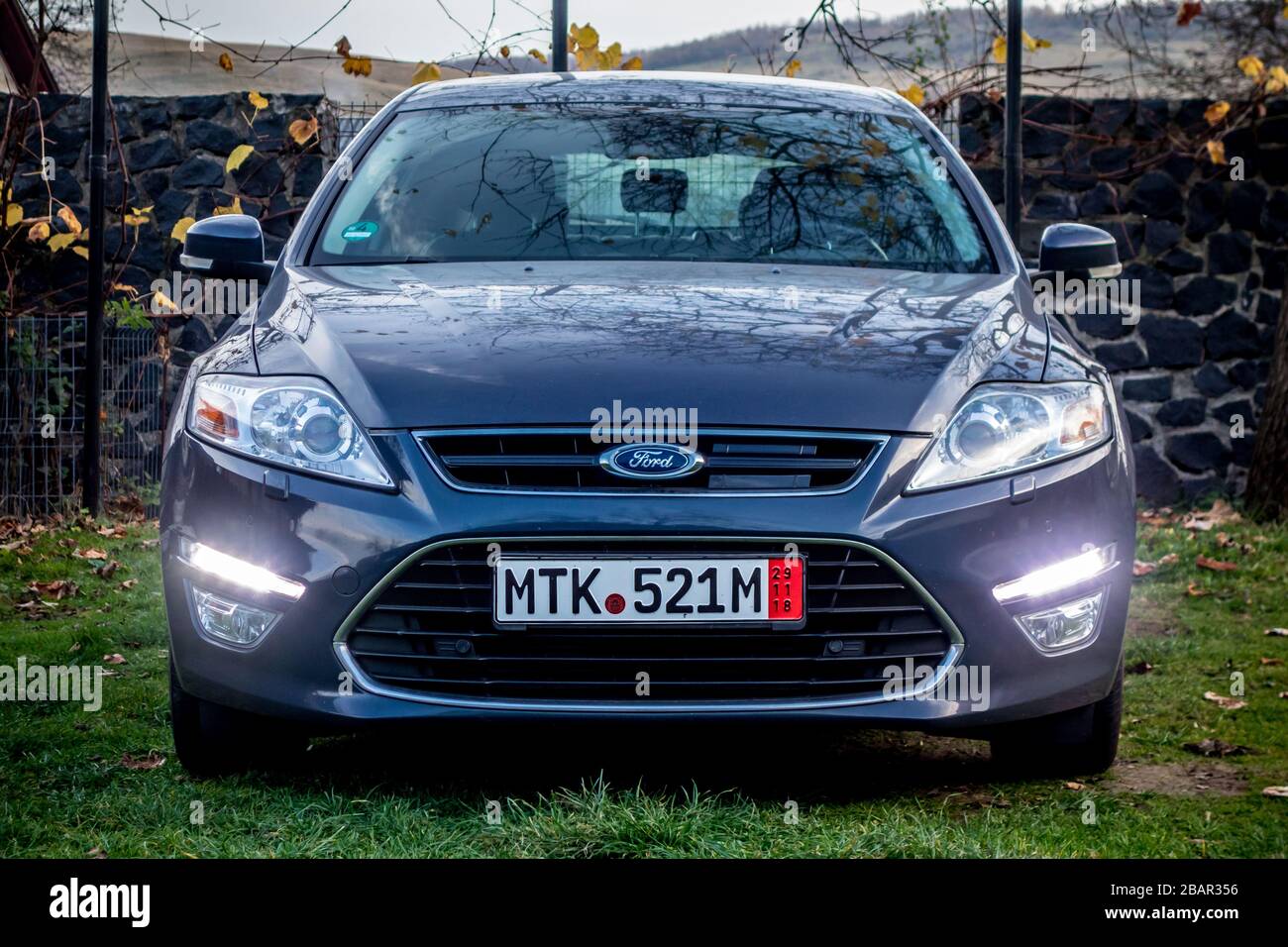 Beautiful sedan Ford Mondeo MK 4 with lots of extra equipment. Photo ...