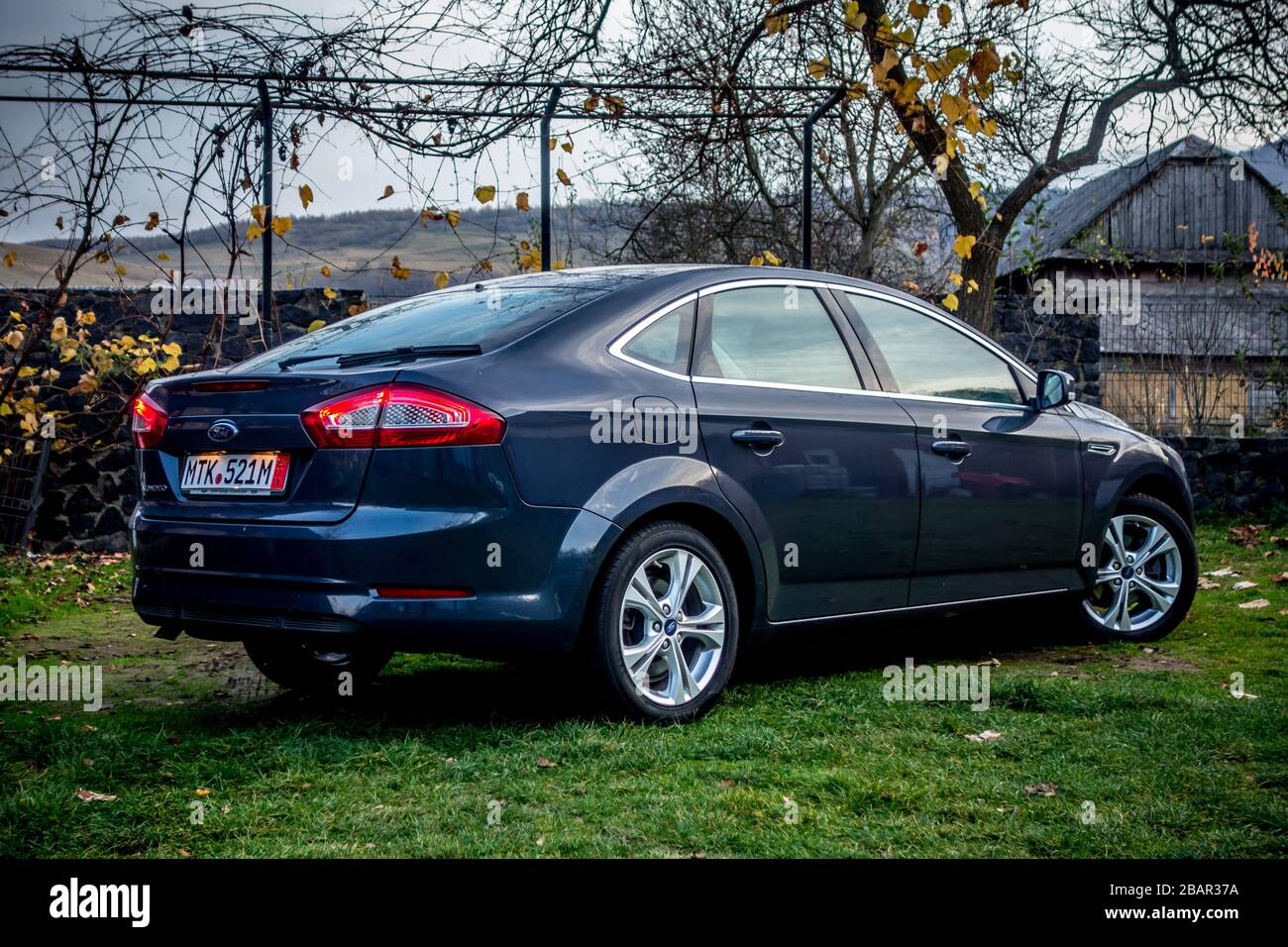 Beautiful sedan Ford Mondeo MK 4 with lots of extra equipment. Photo ...