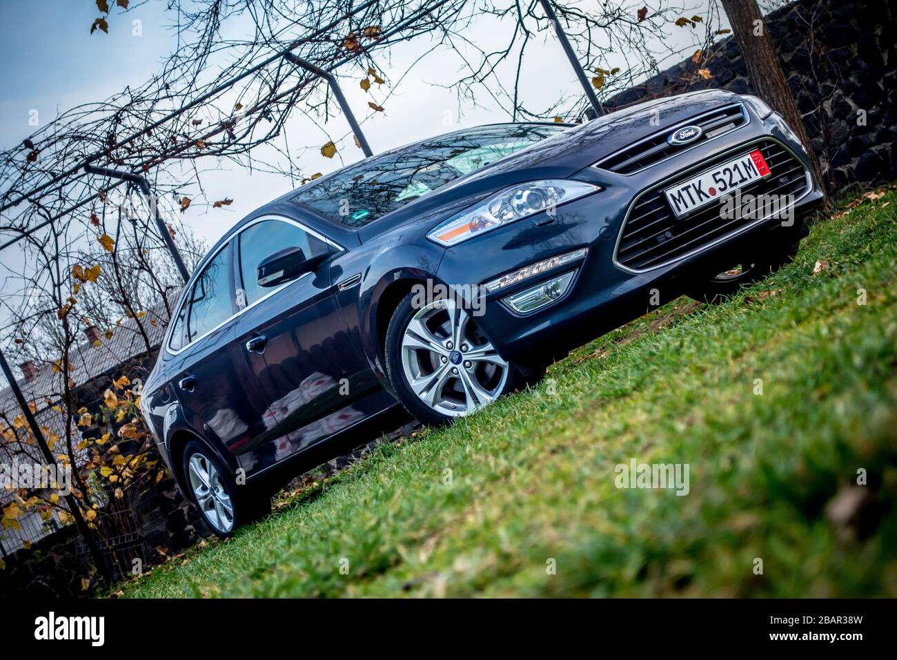 Beautiful sedan Ford Mondeo MK 4 with lots of extra equipment. Photo ...