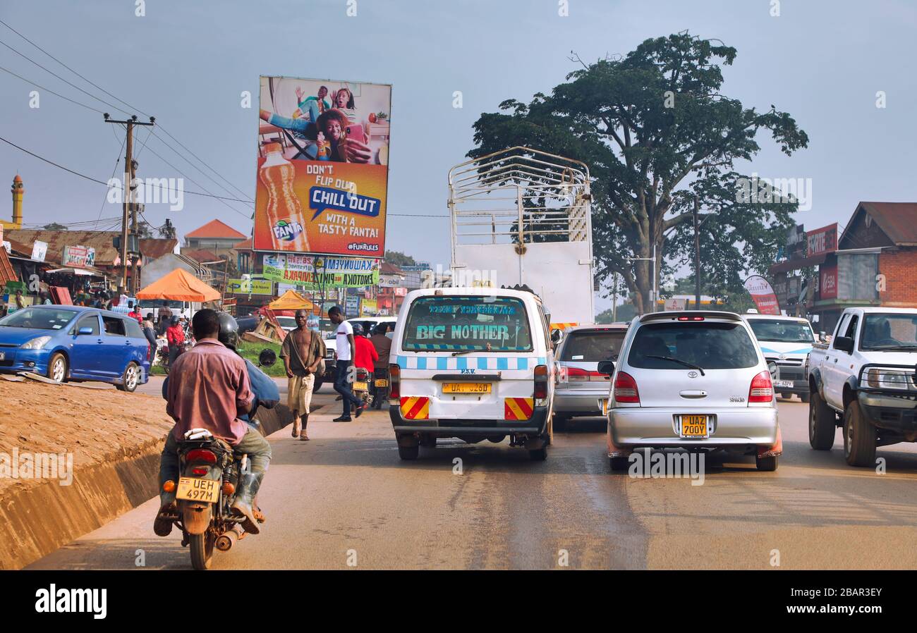 On the streets of Kampala, the capital of Uganda Stock Photo - Alamy