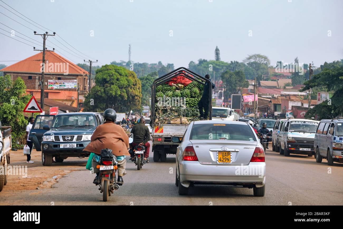 On the streets of Kampala, the capital of Uganda Stock Photo - Alamy
