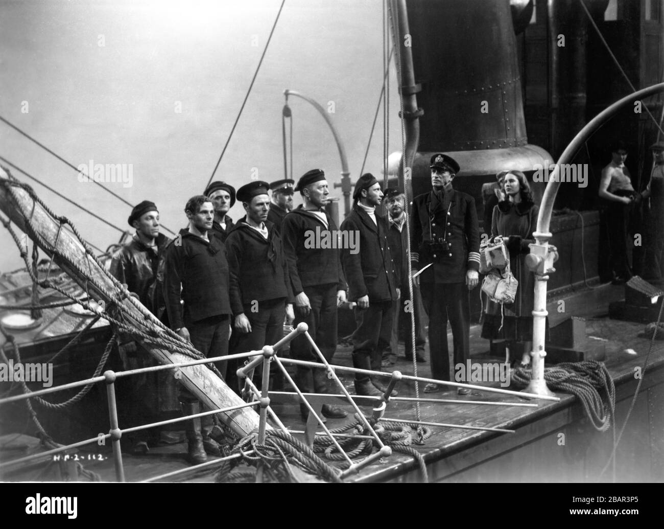 CONRAD VEIDT HAY PETRIE and VALERIE HOBSON in THE SPY IN BLACK 1939 ...
