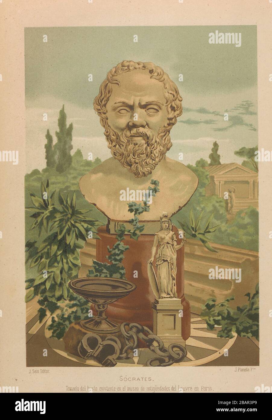 Socrates bust hi-res stock photography and images - Alamy